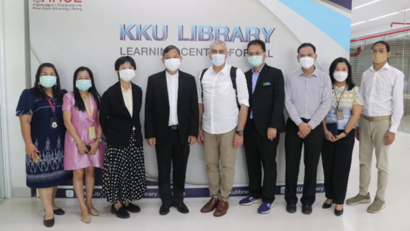 KKU Library welcomes delegate from Cleveland Clinic, Ohio, USA - KHON ...